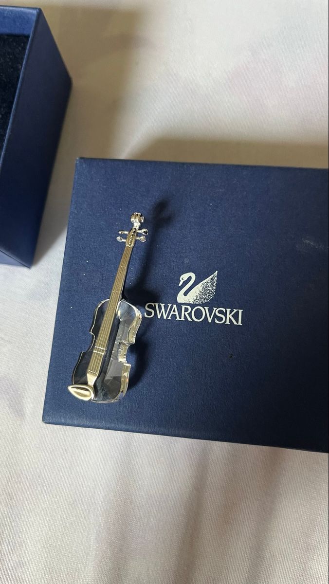 Violino de Cristal | Produto Vintage e Retro Swarovski Usado 113632542 ...