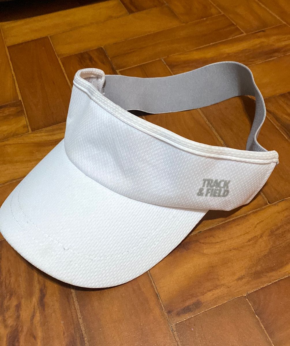 Viseira Branca Track And Field | Moda Esportiva Feminina Track & Field ...
