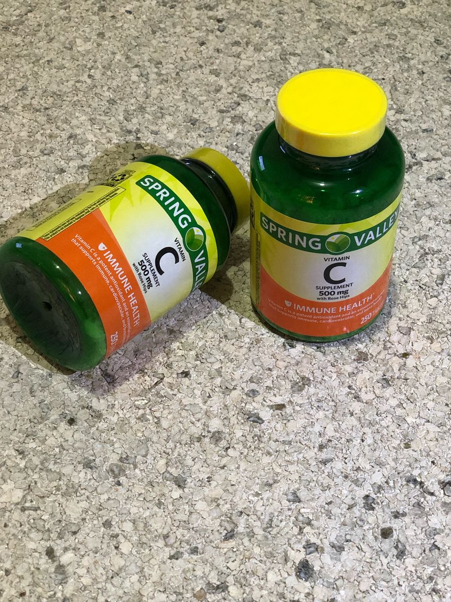 Vitamina C - Spring Valley - Importada! | Cosmético Feminino Spring Valley Nunca Usado 74177470 ...