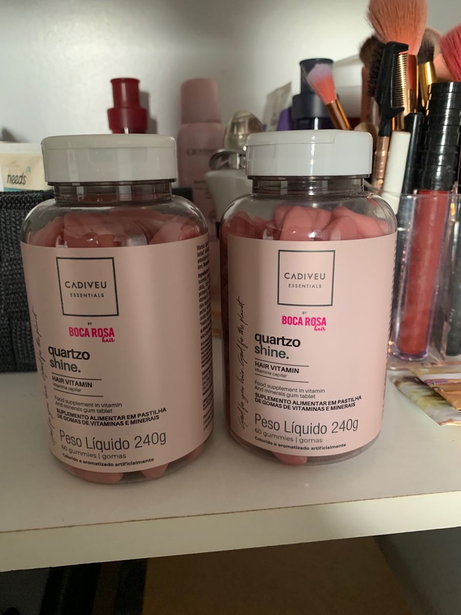 Vitamina Capilar em Goma Cadiveu Essentials Quartzo Shine By Boca Rosa ...