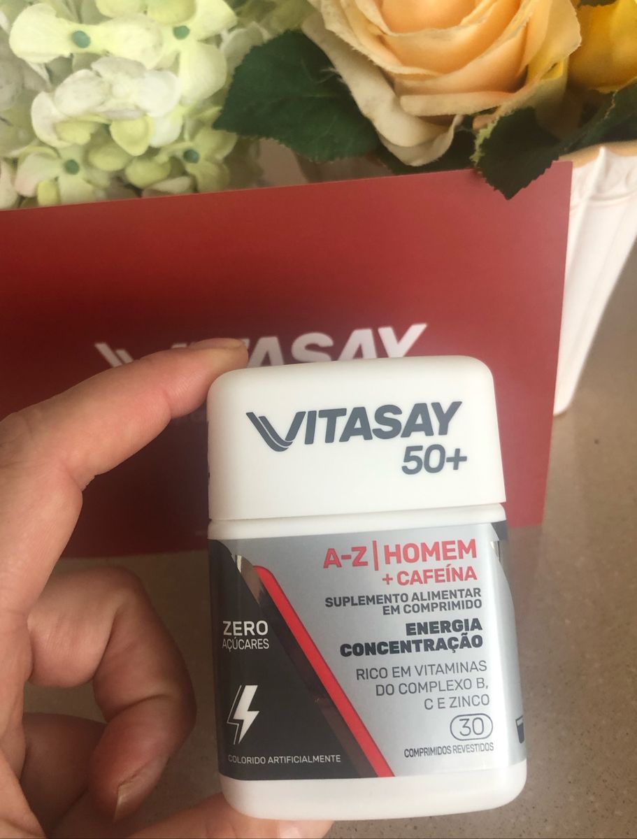 Vitasay 50+ Potentes Vitaminas para Homens Depois de 40 Anos ...
