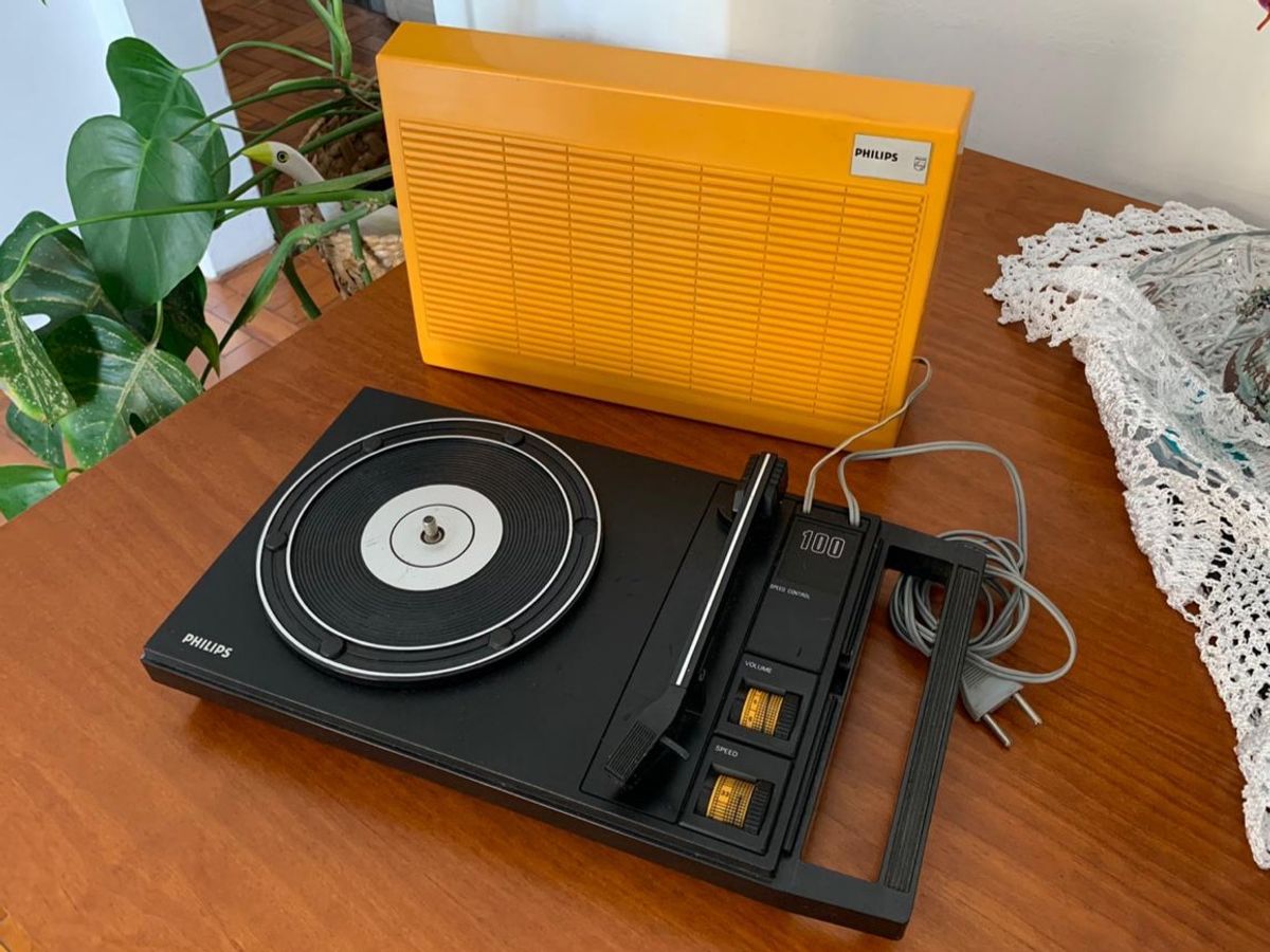 Vitrola Philips 100 | Produto Vintage e Retro Philips Usado 40190259 ...