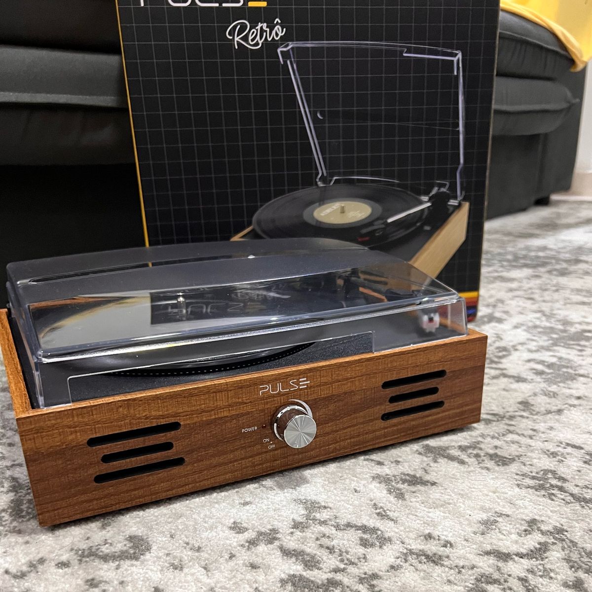 Vitrola Pulse Retro | Item de Música Pulse Usado 81063305 | enjoei