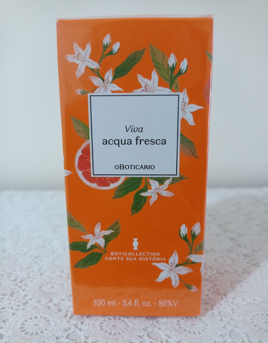 Viva Acqua Fresca | Perfume Feminino O Boticario Nunca Usado 73230539 ...