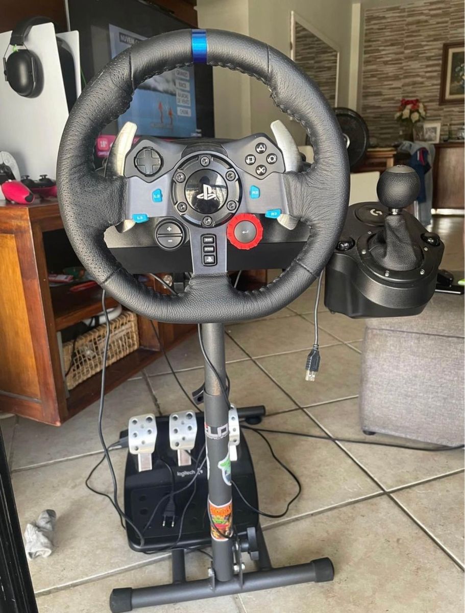 Volante G29 Logitech + Cockpit | Acessório p/ Videogame Logitech Usado ...