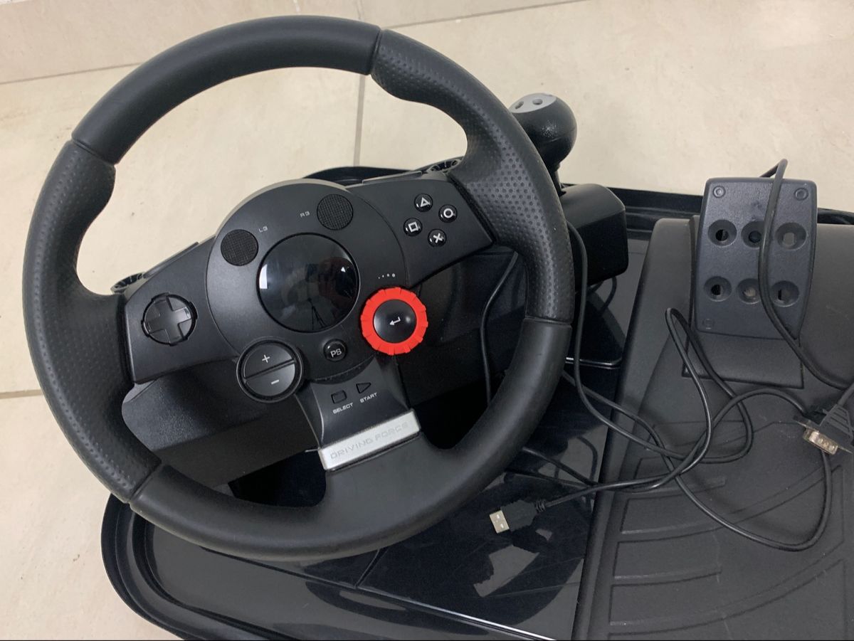 Volante Game | Driving Force Logitech | Acessório p/ Videogame Logitech ...