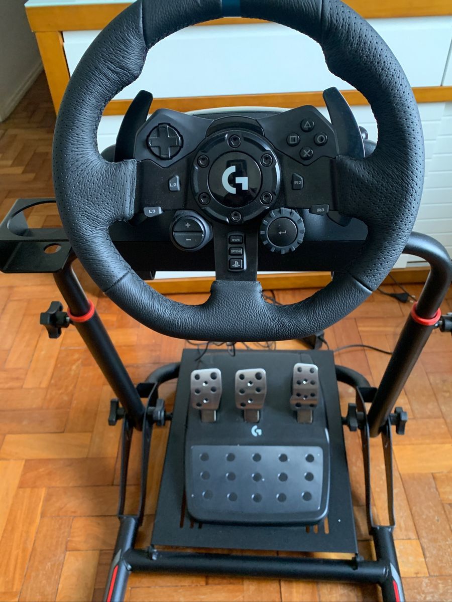 Volante Logitech G923 com Cockpit Extreme! | Acessório p/ Videogame ...