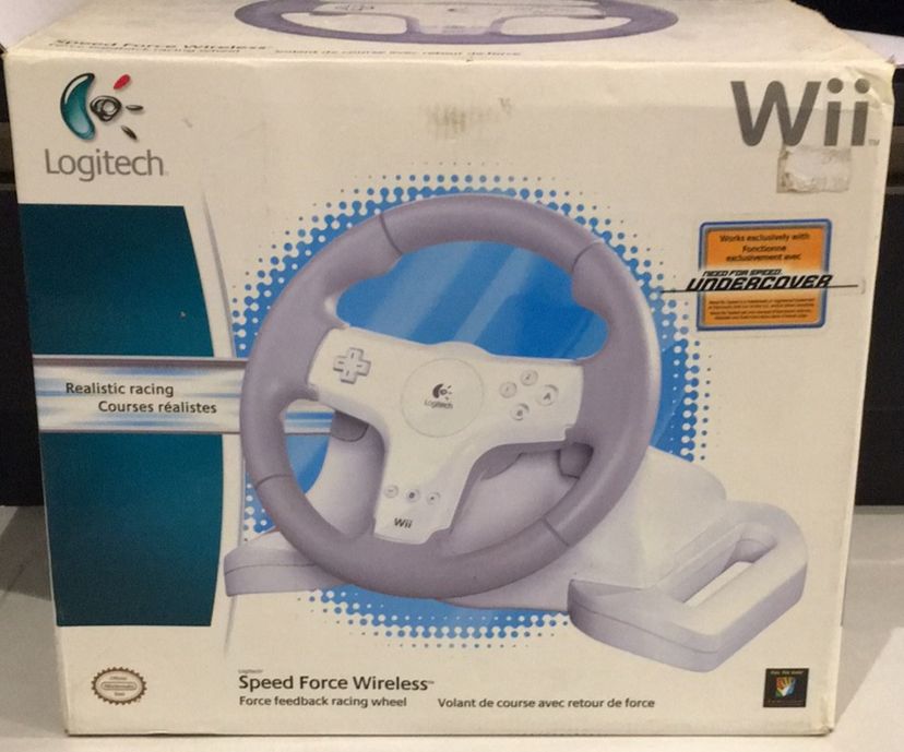 Volante Wii Logitech Speed Force Wireless | Jogo de Computador Logitech ...