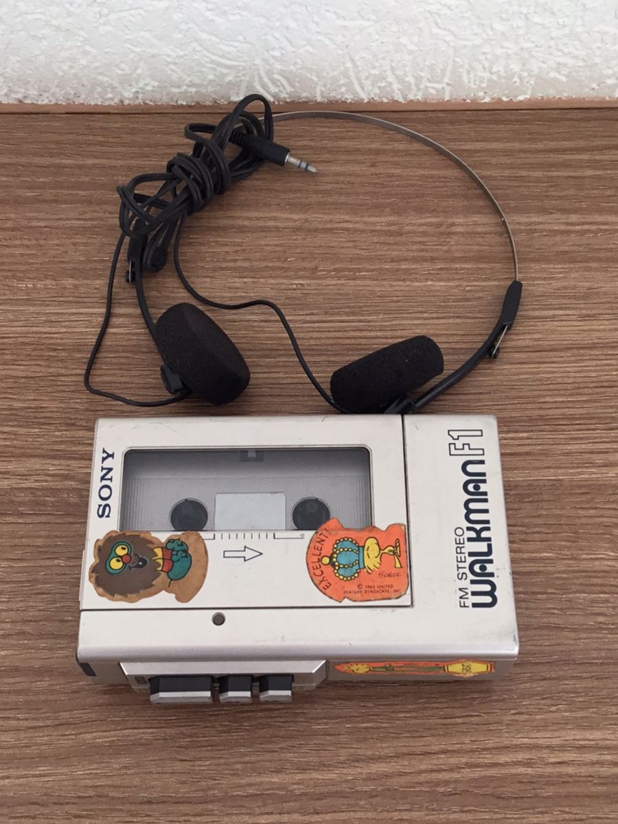 Walkman F1 Sony Cassette Fm Stereo | Produto Vintage e Retro Sony Usado ...
