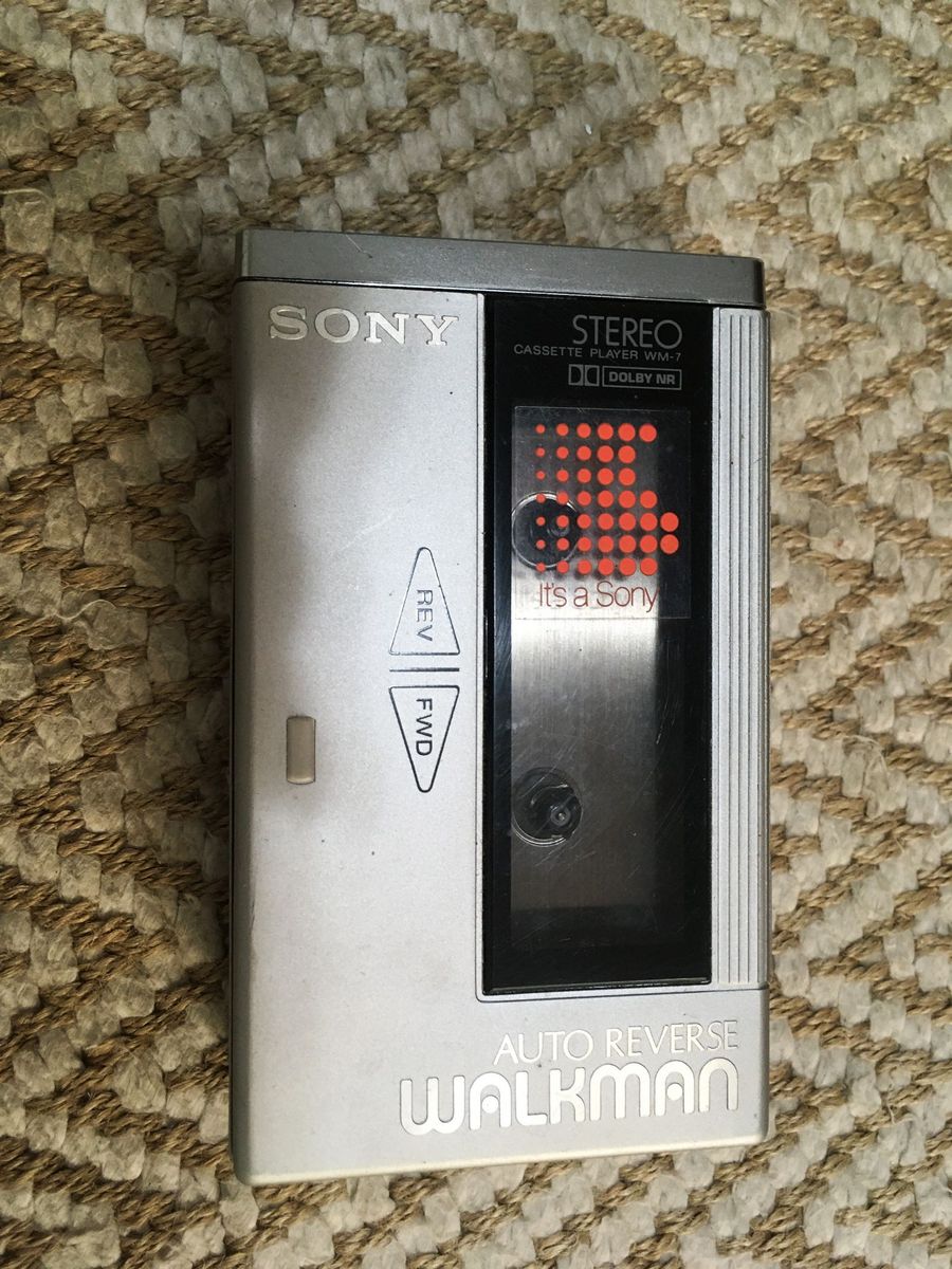 Walkman Sony Wm-7 | Produto Vintage e Retro Sony Usado 40785937 | enjoei