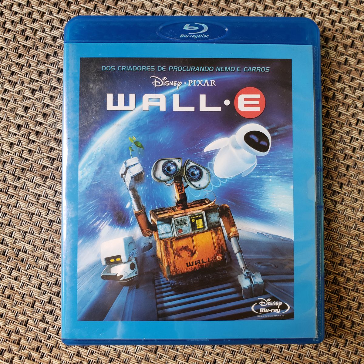 Wall e - Blu Ray | Filme e Série Disney Pixar Usado 56851640 | enjoei
