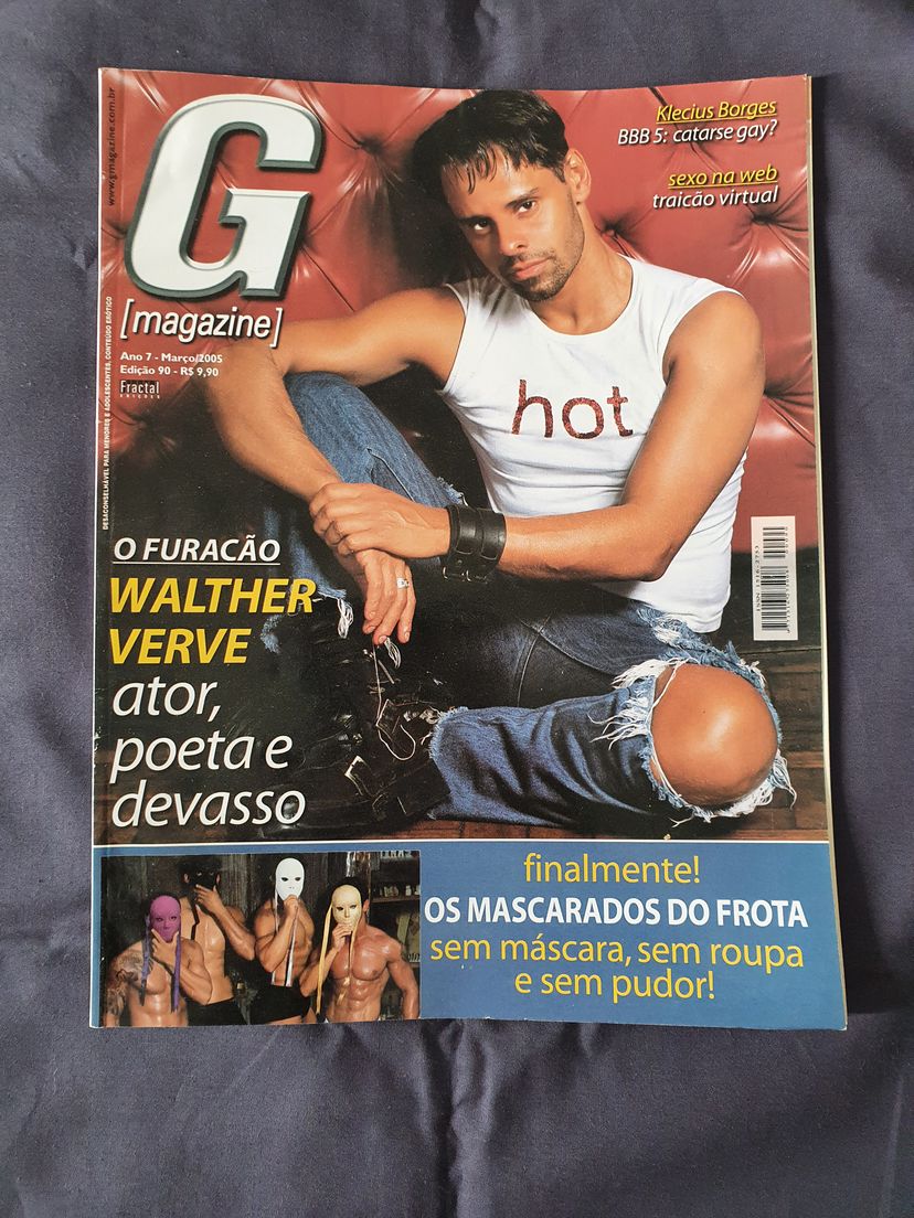 Walter Verve - G Magazine - Nº90 | Livro G Magazine Usado 71807706 | enjoei