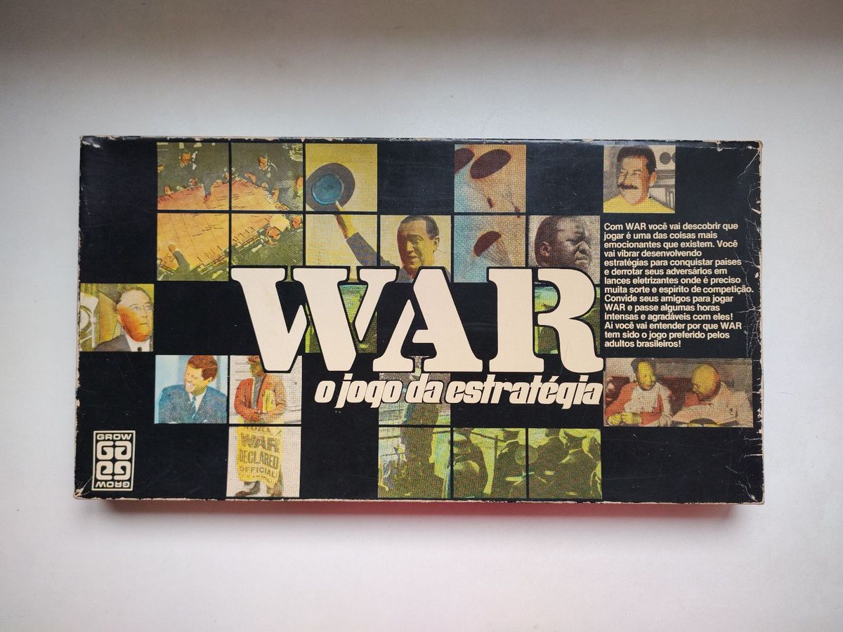 War O Jogo da Estratégia - Jogo de Tabuleiro Original 1978 | Jogo de ...