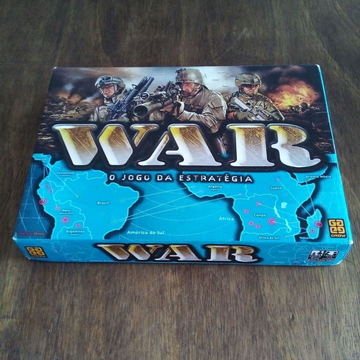 War O Jogo da Estratégia - Tabuleiro - Grow | Brinquedo Grow Usado ...