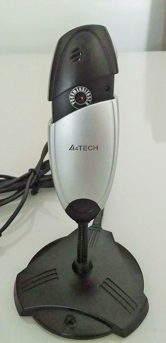 Webcam A4tech Usb C/ Microfone + Cd de Instalação (driver) | Item Info ...