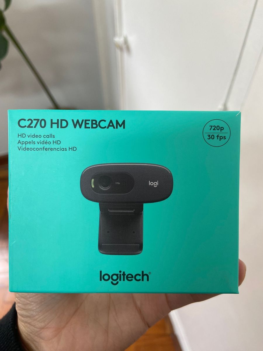 Webcam Logitech C270 | Computador Notebook Logi Nunca Usado 85717430 ...