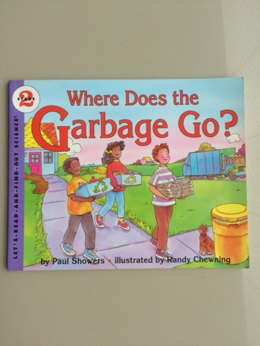 Where Does The Garbage Go? | Livro Usado 19686660 | enjoei