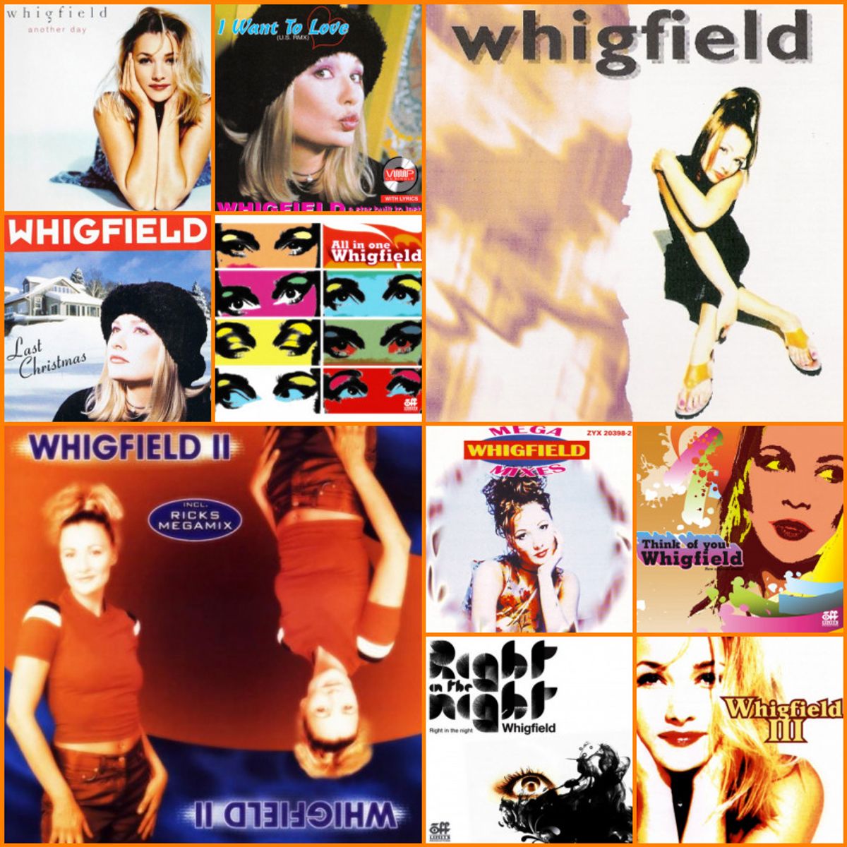 Whigfield | Discografia Completa (50 Cds, Mídia Digital) | Item de ...