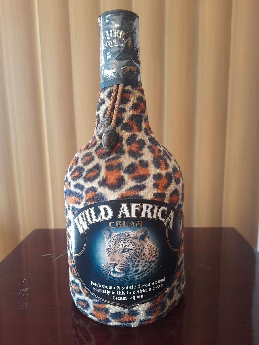 Wild Africa Cream-antigo Licor Africano 750ml | Móvel de Antiquário ...