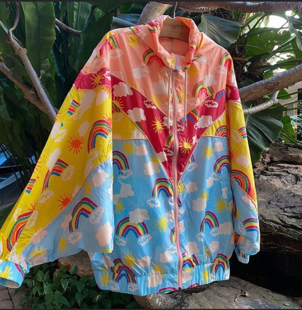 Windbreaker Farm | Casaco Feminino Farm Nunca Usado 90022907 | enjoei