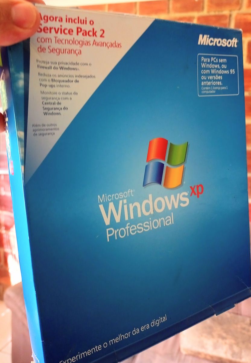 Windows Xp Na Caixa Completo. Relíquia. | Produto Vintage e Retro ...