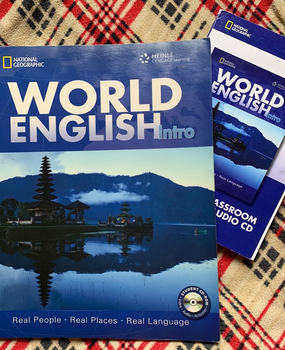 World English Intro Cengage Learning | Livro National Geographic Usado ...