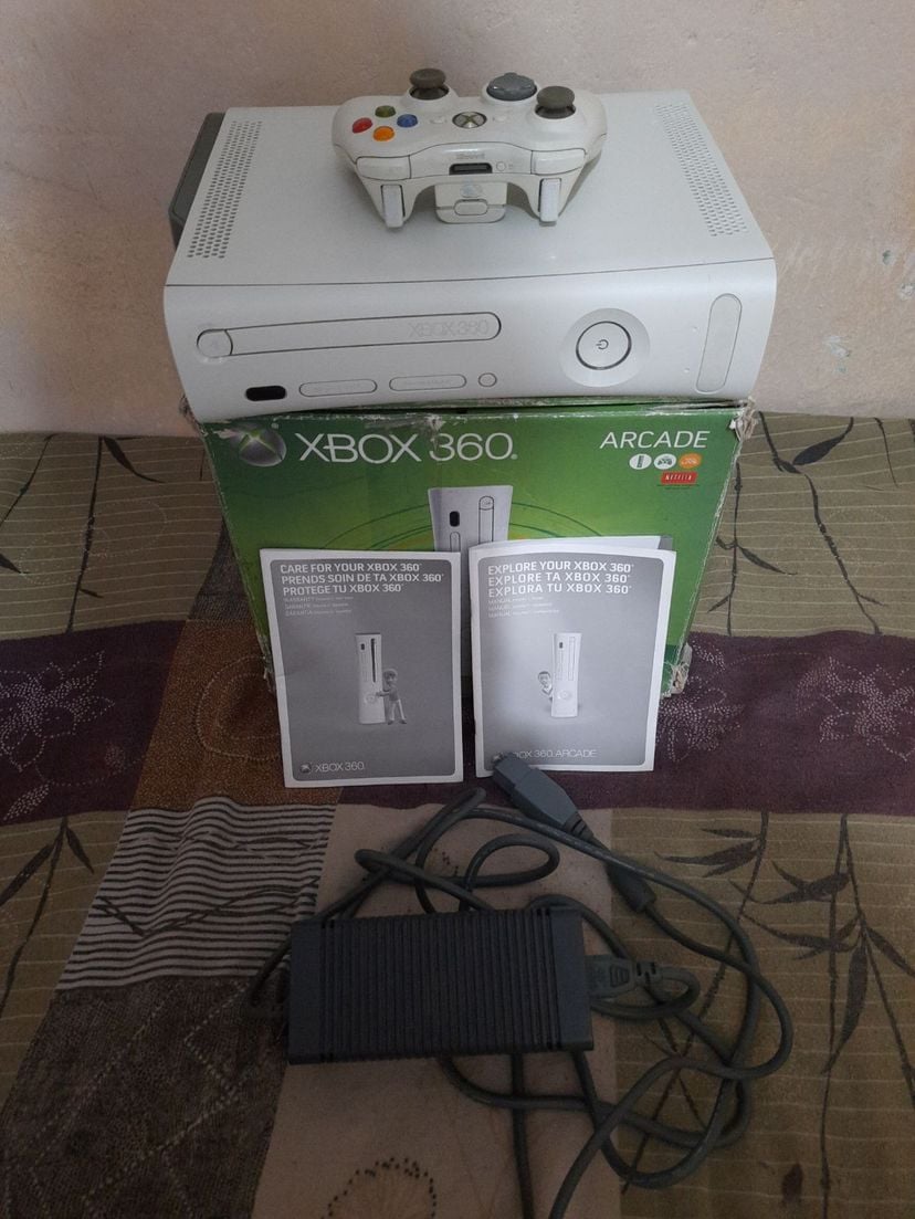 Xbox 360 Fat Funciona Perfeitamente com Caixa e Manual | Console de ...