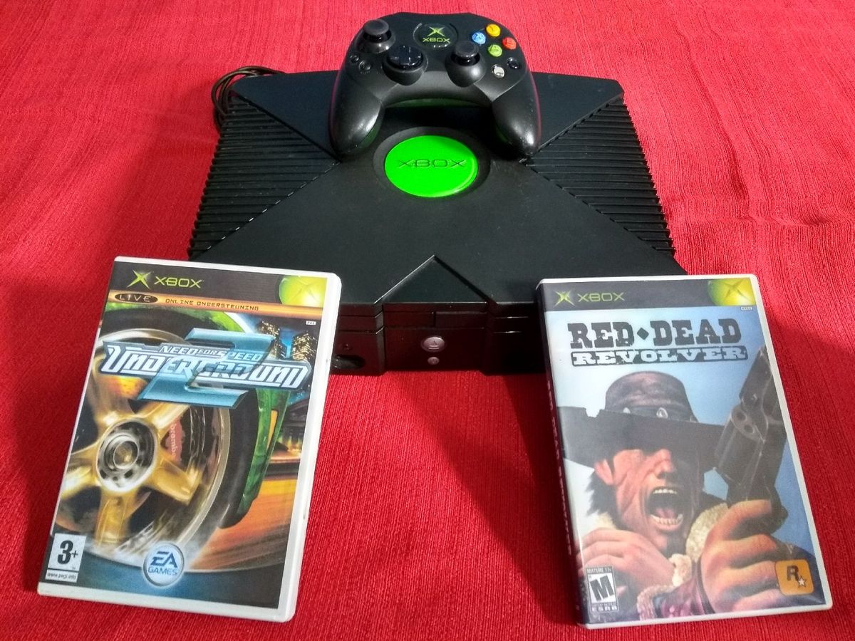 Xbox Clássico Desbloqueado Evox. Game 100% Semi-novo. | Cacareco Video ...