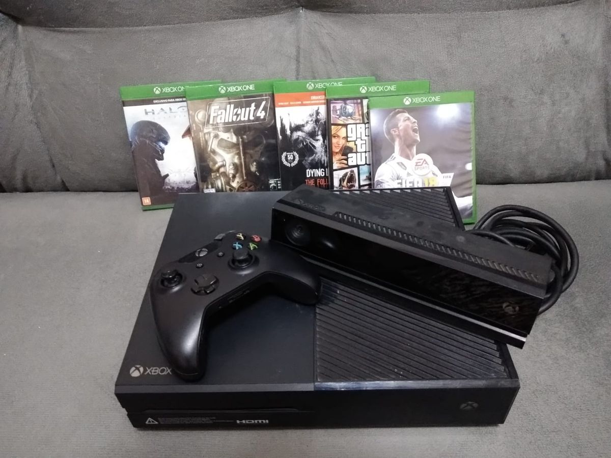 Xbox One Fat 500gb + Kinect | Jogo de Computador Xbox One Usado ...