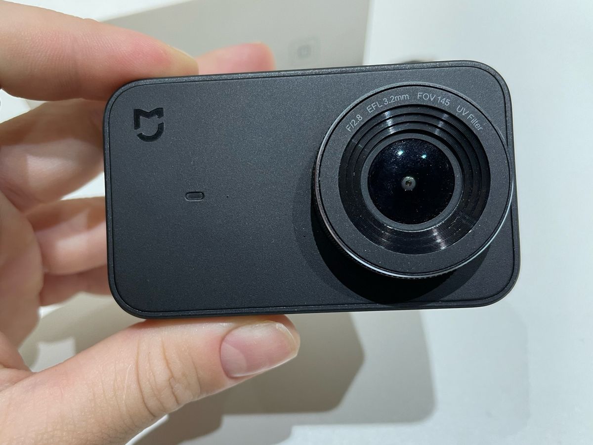 Xiaomi Mi Action 4k - Câmera de Ação Esportiva | Filmadora Xiaomi Usado ...