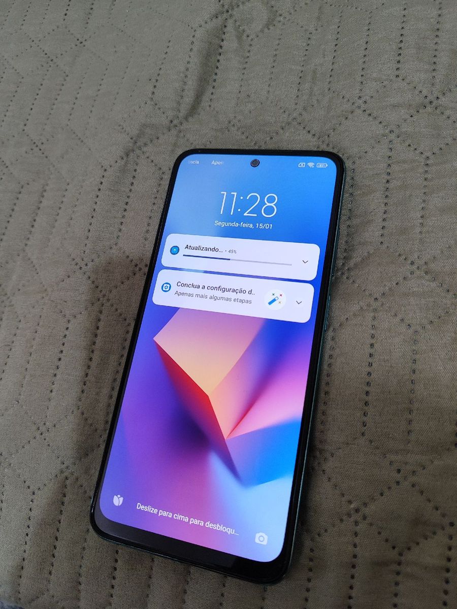 Xiaomi Redmi Note 10 64gb Azul Mojito | Celular Xiaomi Usado 96367312 | enjoei