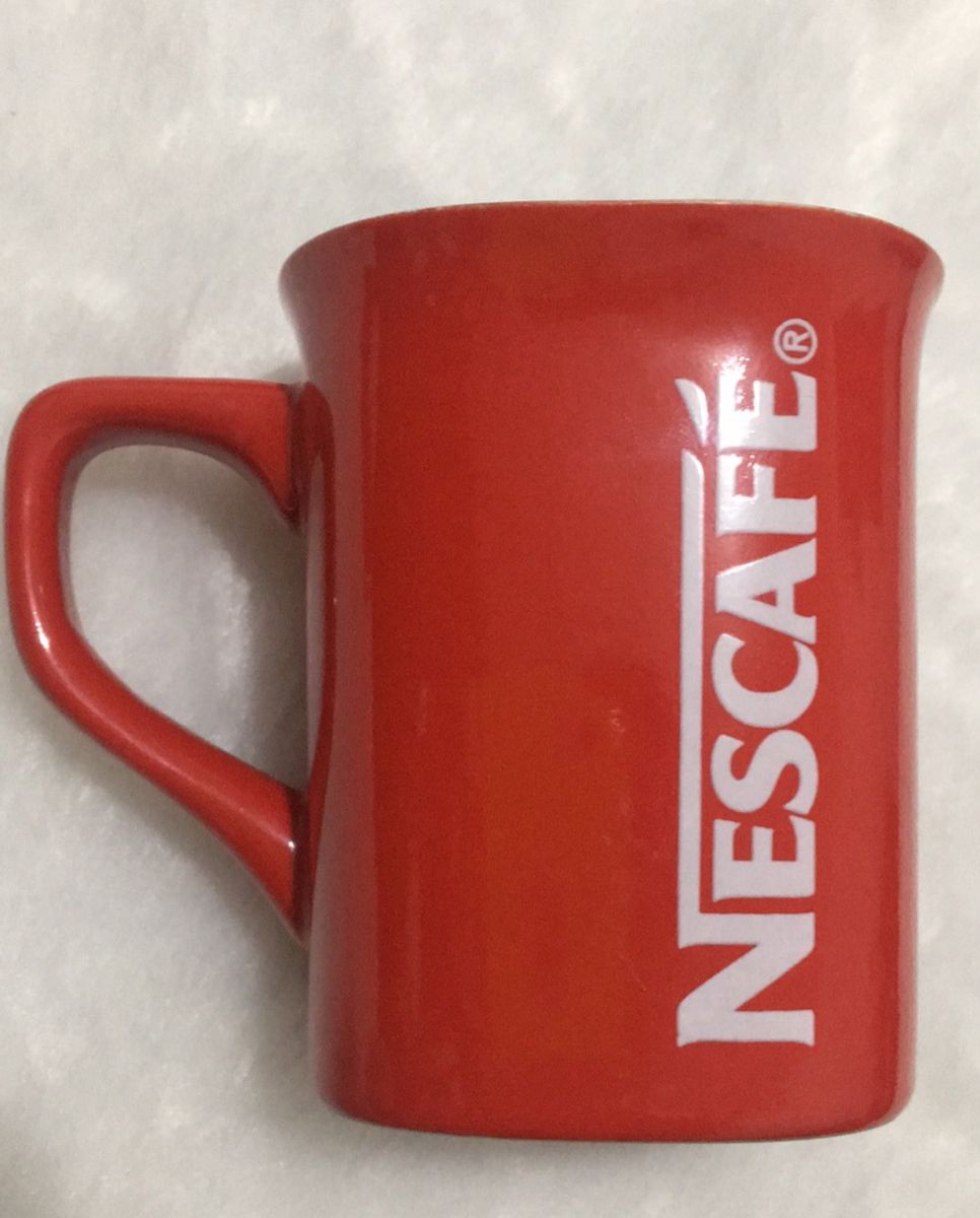 Xícara/caneca Nescafé Vermelha | Canequinha Nescafé Usado 49684818 | enjoei