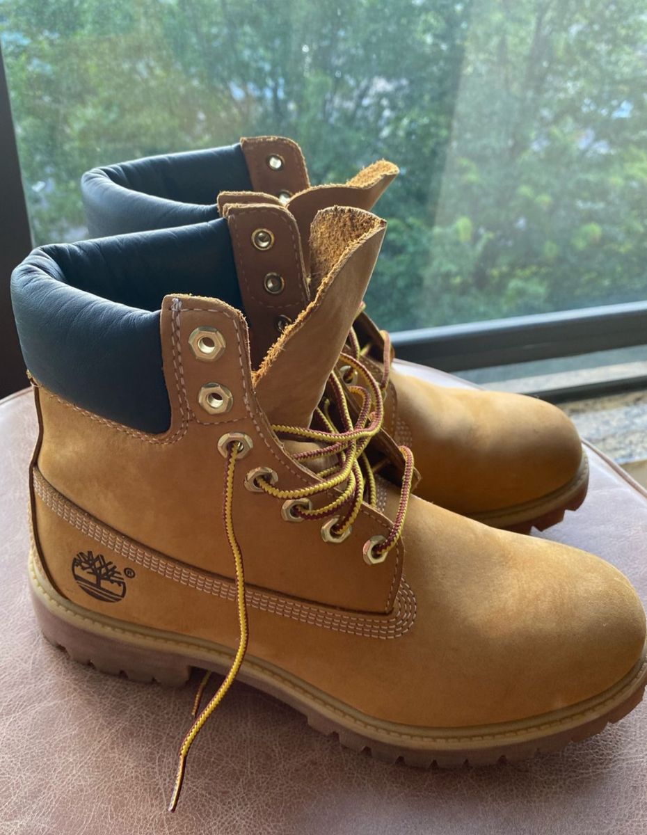 Yellow Boots Timberland Original | Bota Feminina Timberland Usado ...