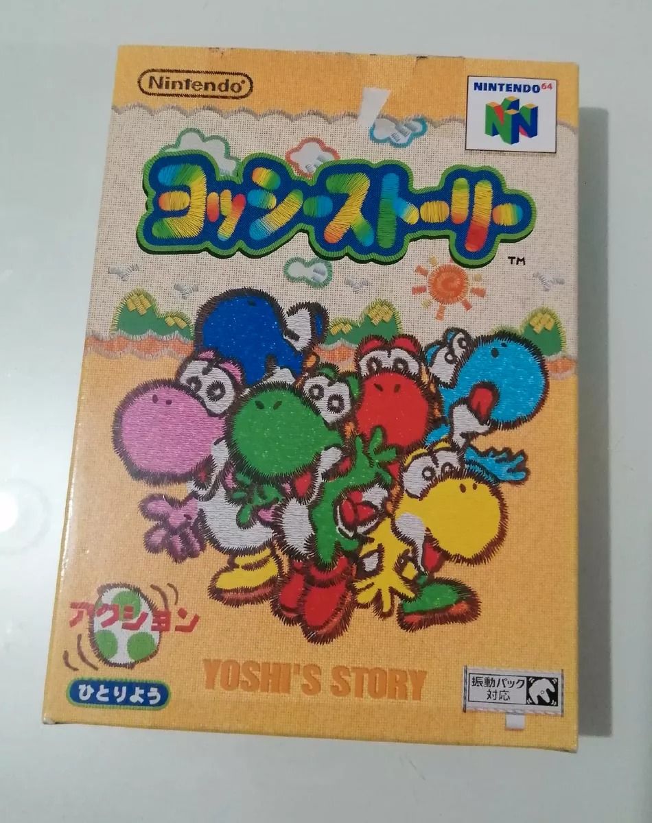 Yoshi Story Nintendo 64 - Japonês Usado | Jogo de Videogame Nintendo 64 ...