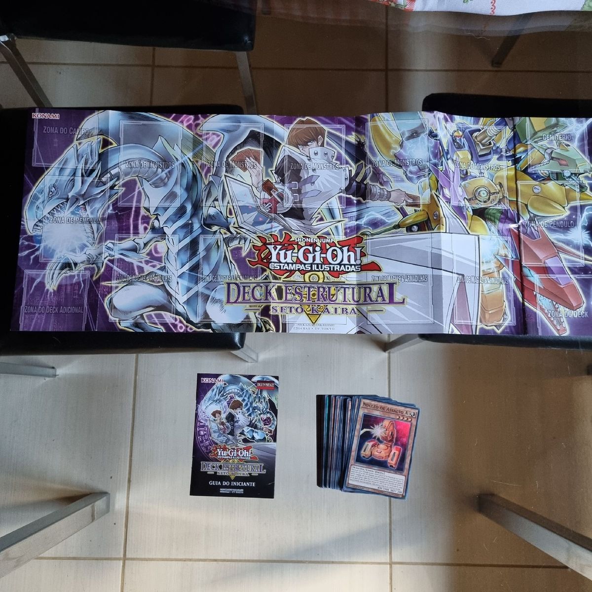 Yugioh Deck Estrutural Seto Kaiba | Jogo de Tabuleiro Konami Usado 102821250 | enjoei