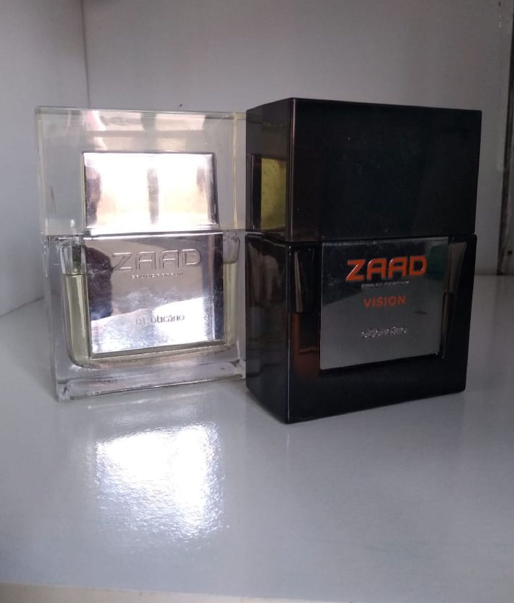 Zaad Tradicional e Vision Frasco Antigo | Perfume Masculino O Boticário ...