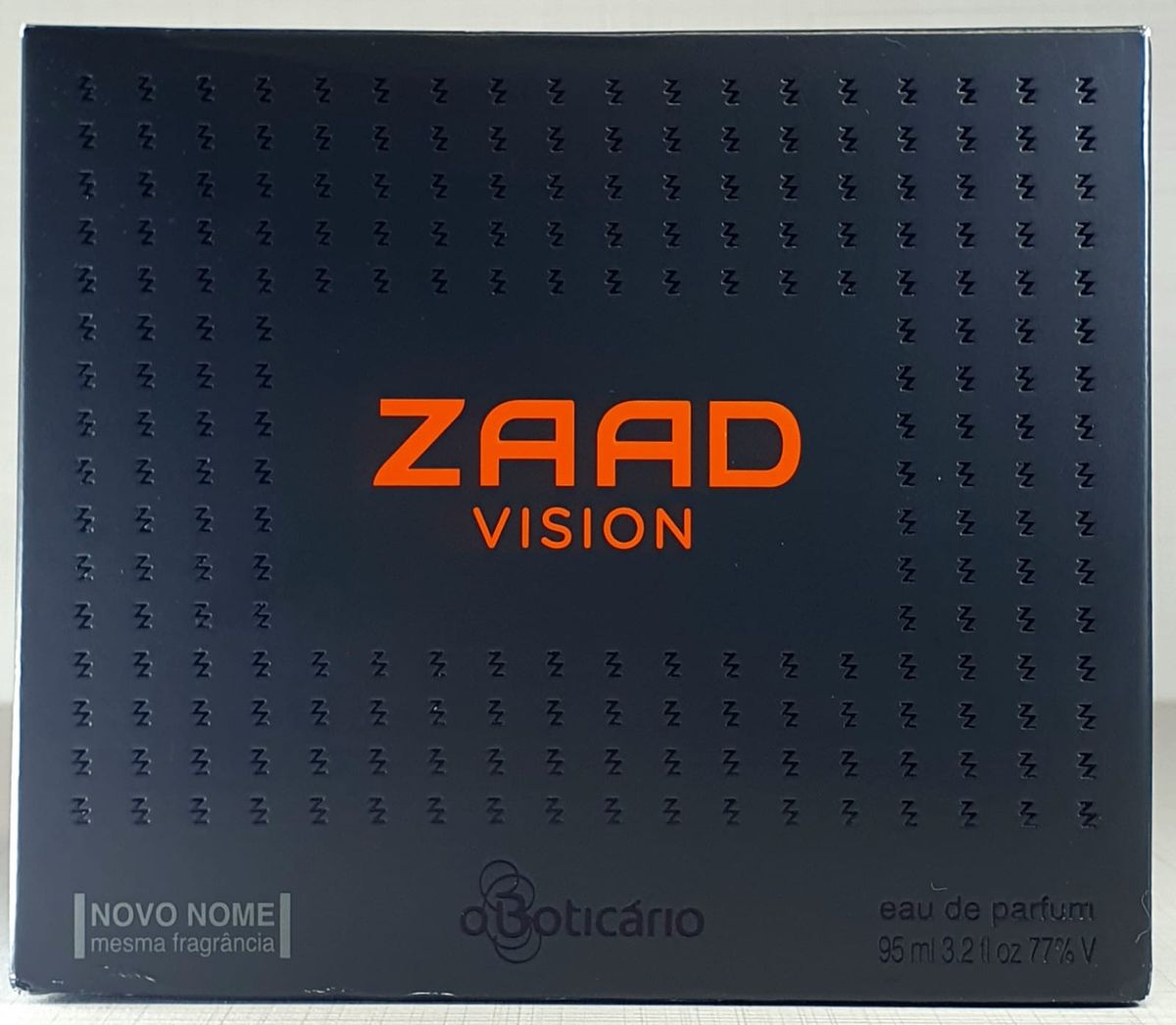 Zaad Vision Eau de Parfum O Boticário 95ml Validade 03/21 Original Raro ...