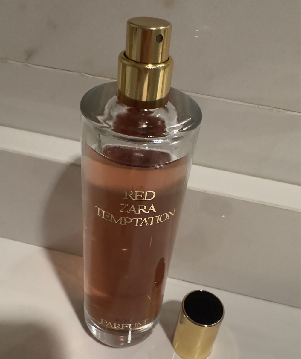 Zara - Perfume Red Temptation Elixir | Perfume Feminino Zara Usado ...