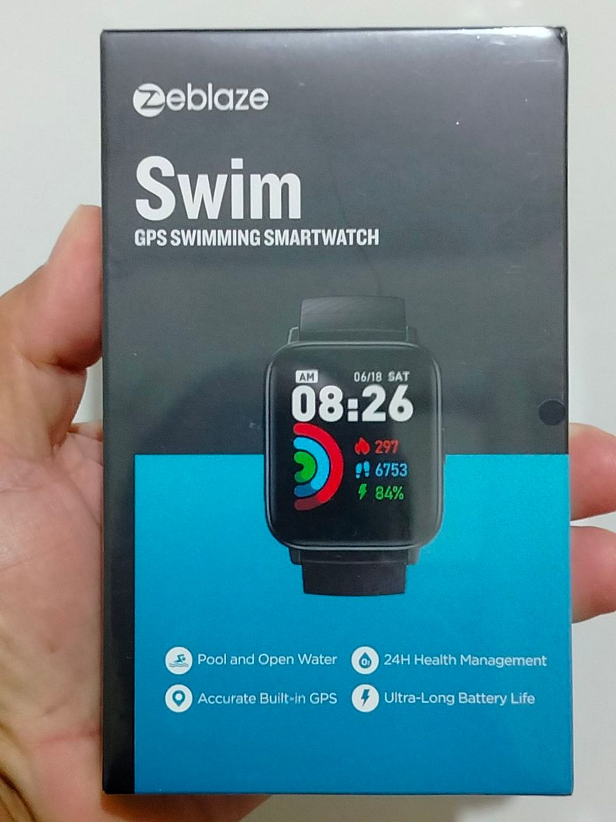 Zeblaze Swim C/gps Preto | Celular Zeblaze Nunca Usado 77630183 | enjoei