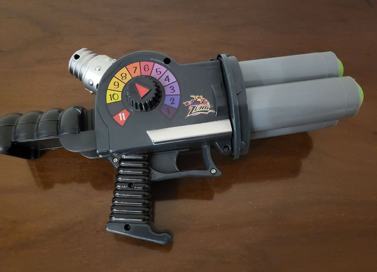 Zurg Blaster - Arma do Personagem Zurg do Toy Story | Brinquedo Disney ...
